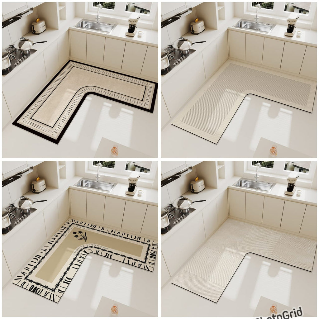 L-Shape Floor /kitchen Mat – homehub